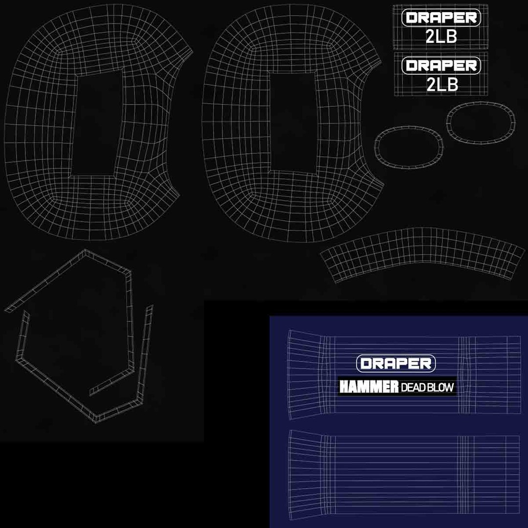 Draper Hammer Model - TurboSquid 2084943