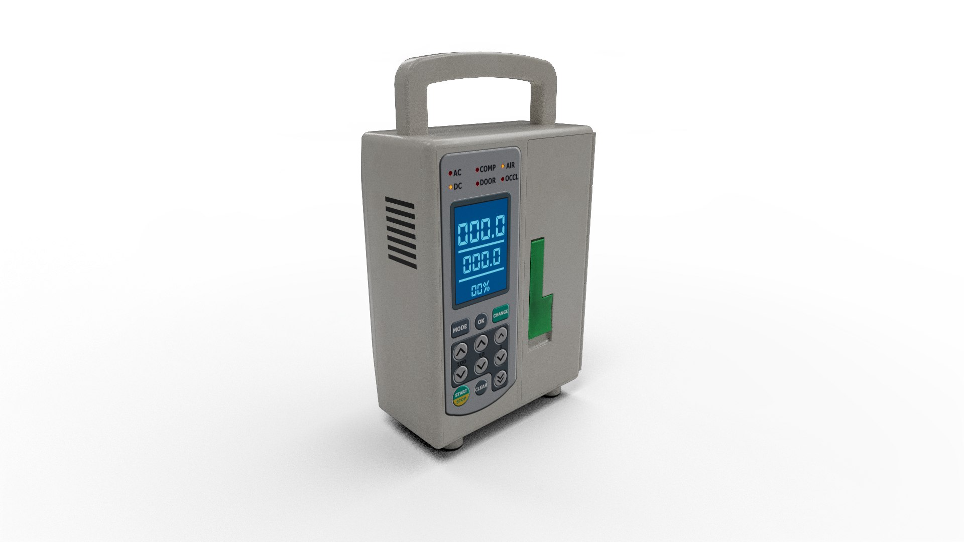 Perfusion Pump 3D Model - TurboSquid 2321849