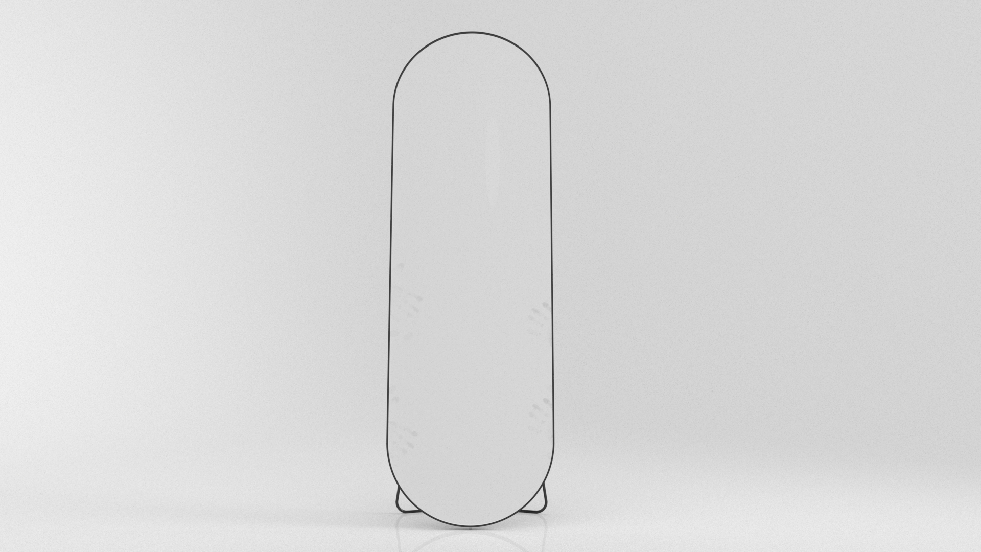 3D Model Stano Oval Standing Mirror Villa Collection - TurboSquid 1989678