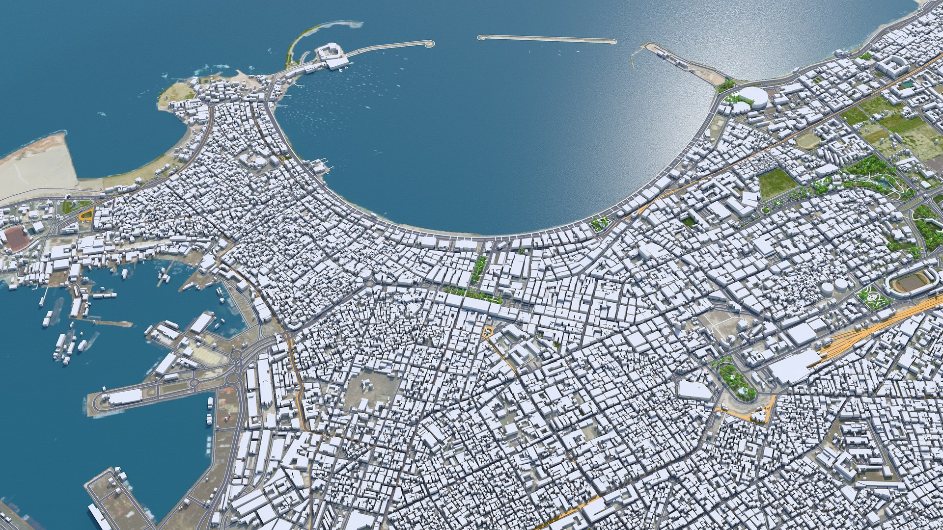 Alexandria City Egypt Model - TurboSquid 2084602