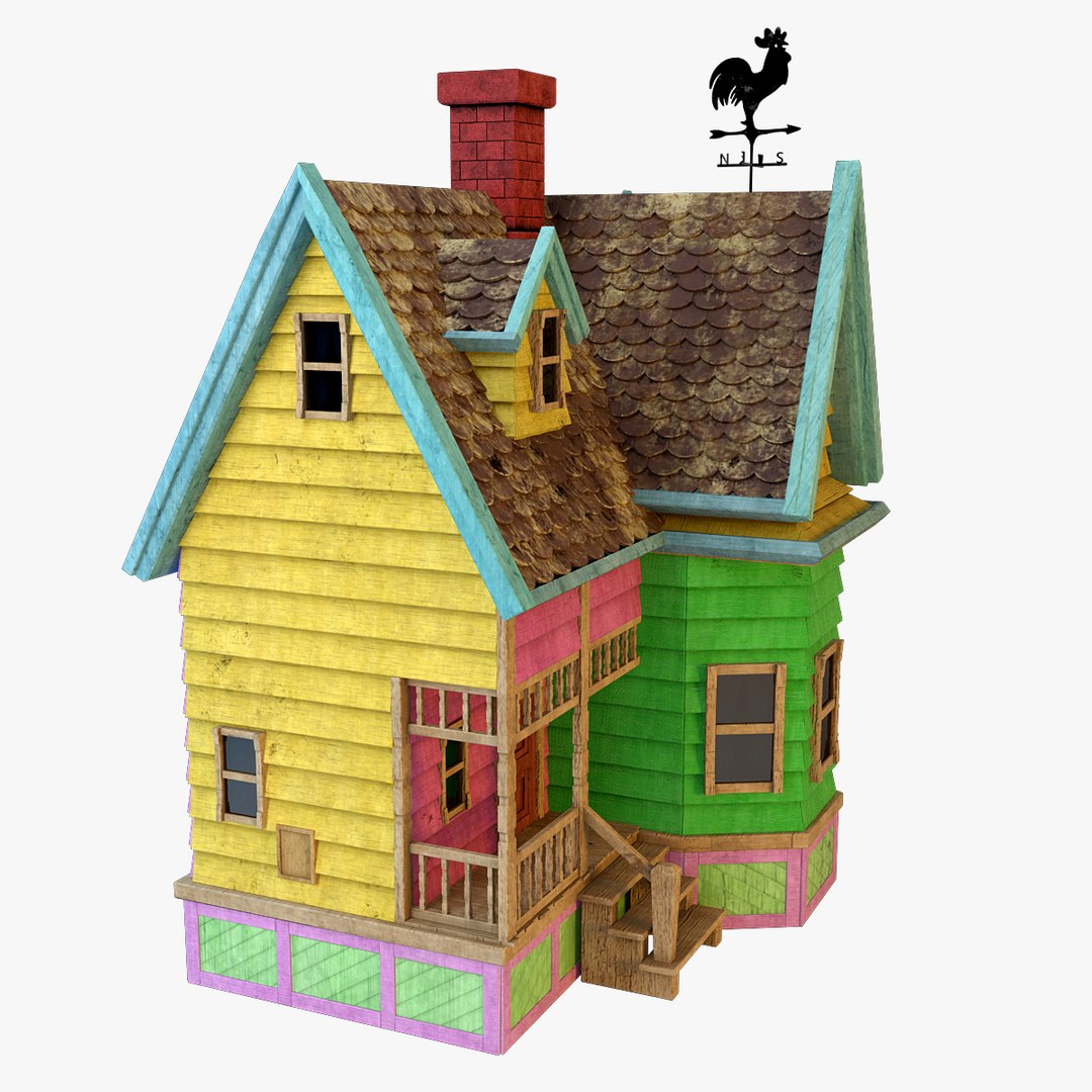 3D Cartoon House Toon - TurboSquid 1307151