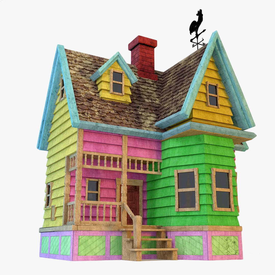 3D Cartoon House Toon - TurboSquid 1307151