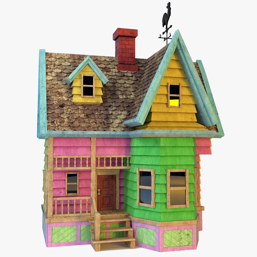 3D Cartoon House Toon - TurboSquid 1307151