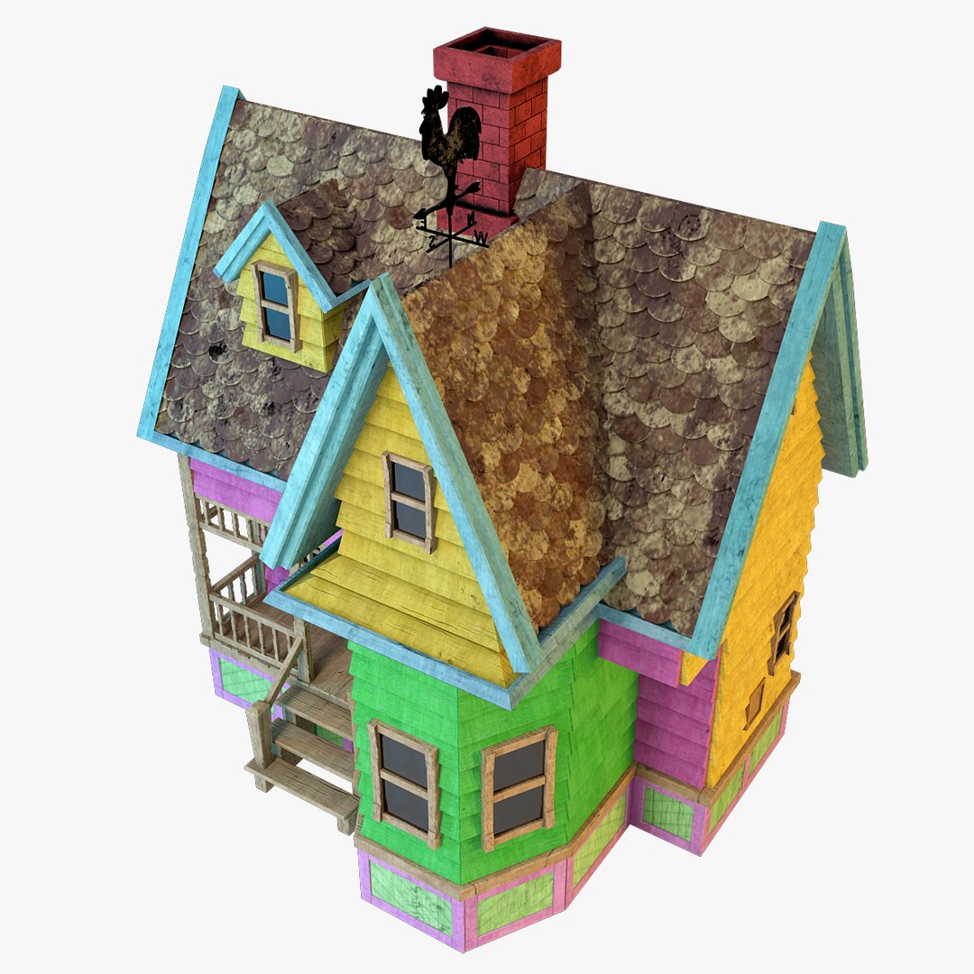 3D Cartoon House Toon - TurboSquid 1307151