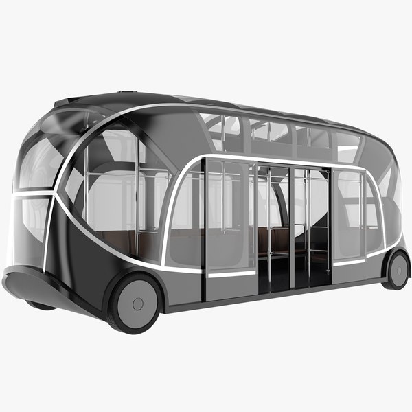 modelo 3d Self-driving city bus consept Orangeryblend - TurboSquid 2093644
