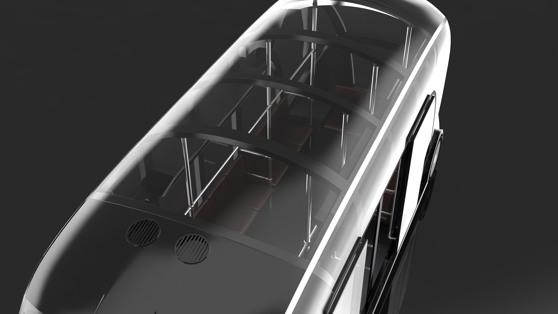 Self-driving City Bus Consept Orangeryblend 3D Model - TurboSquid 2093644