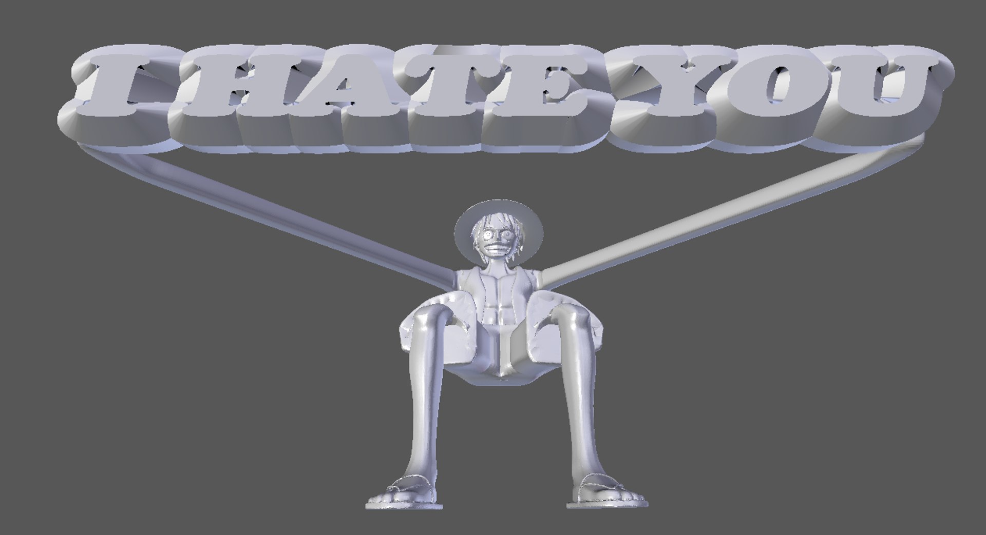 3D Hate Logo Model - TurboSquid 1704014