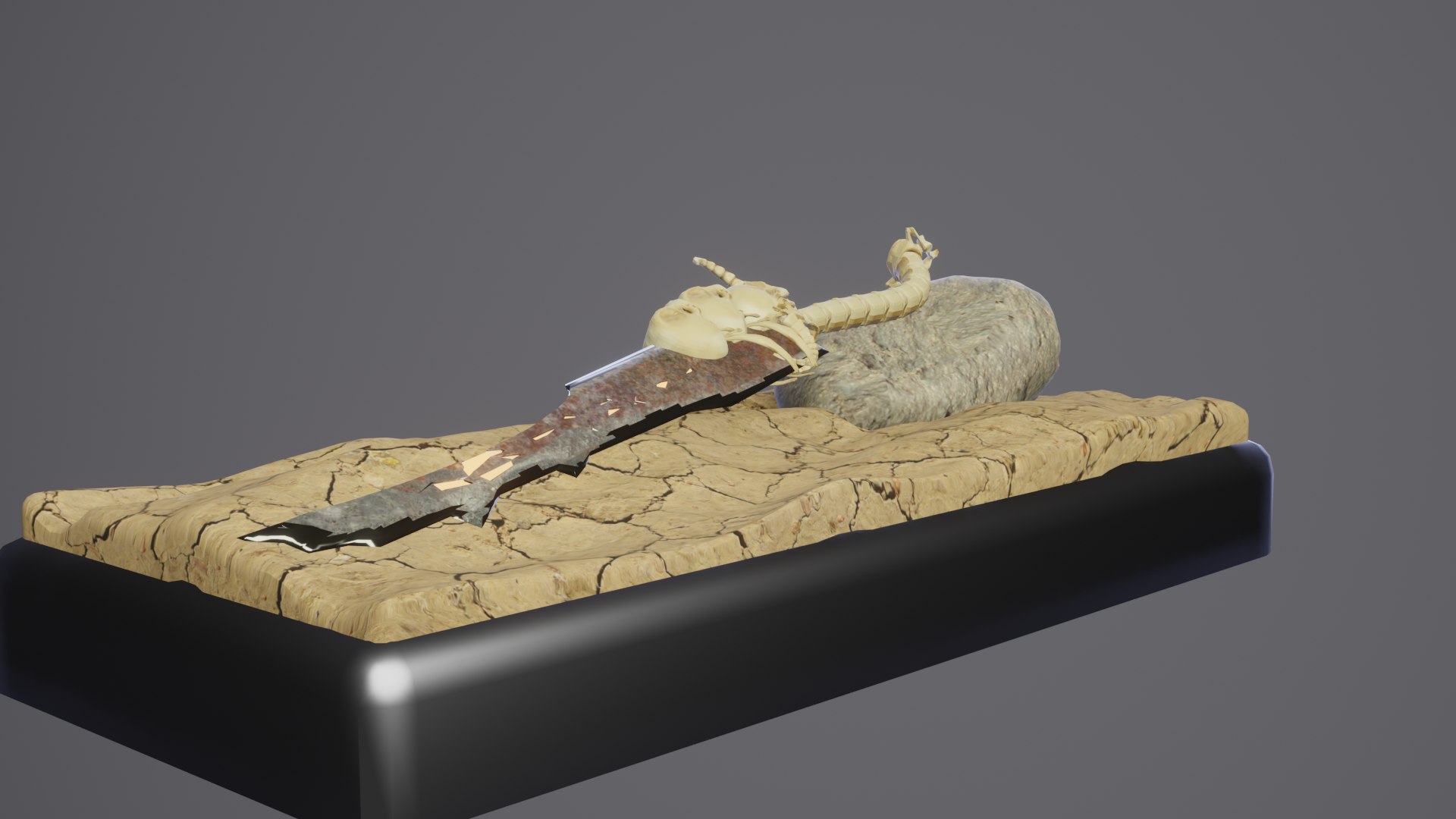 Bone Great Sword 3D Model - TurboSquid 1964551