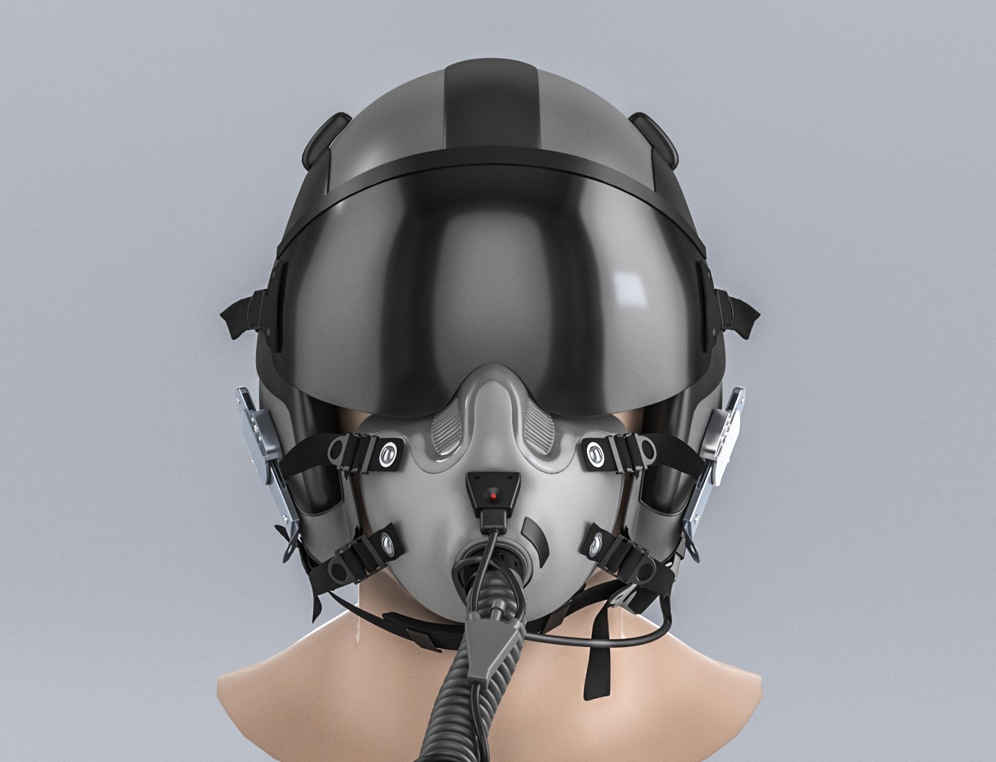 3D Model Pilot Helmet HGU 55 - TurboSquid 1943186