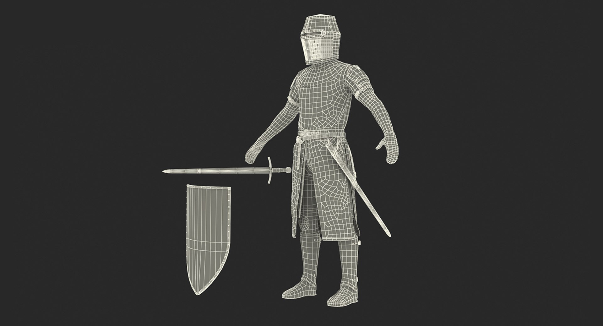 3D medieval knight plates armor - TurboSquid 1564557