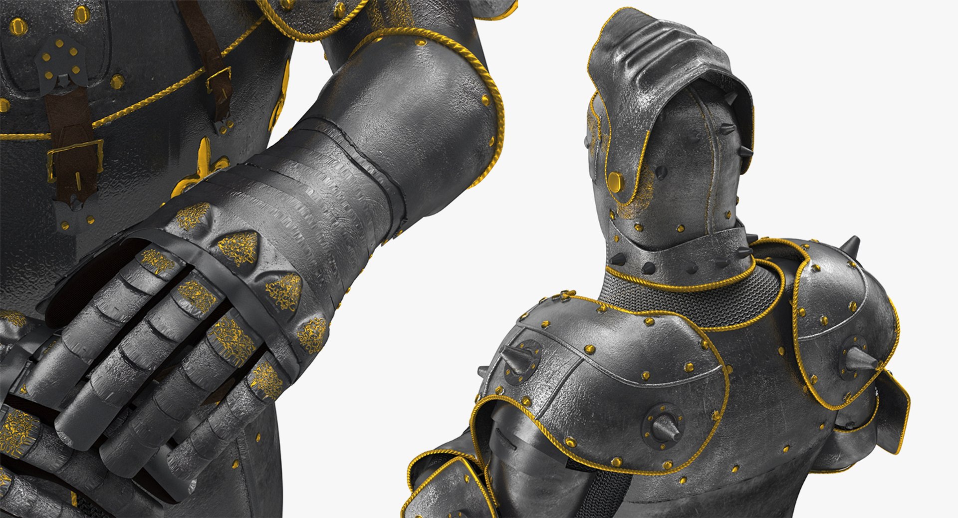 3D medieval knight plates armor - TurboSquid 1564557