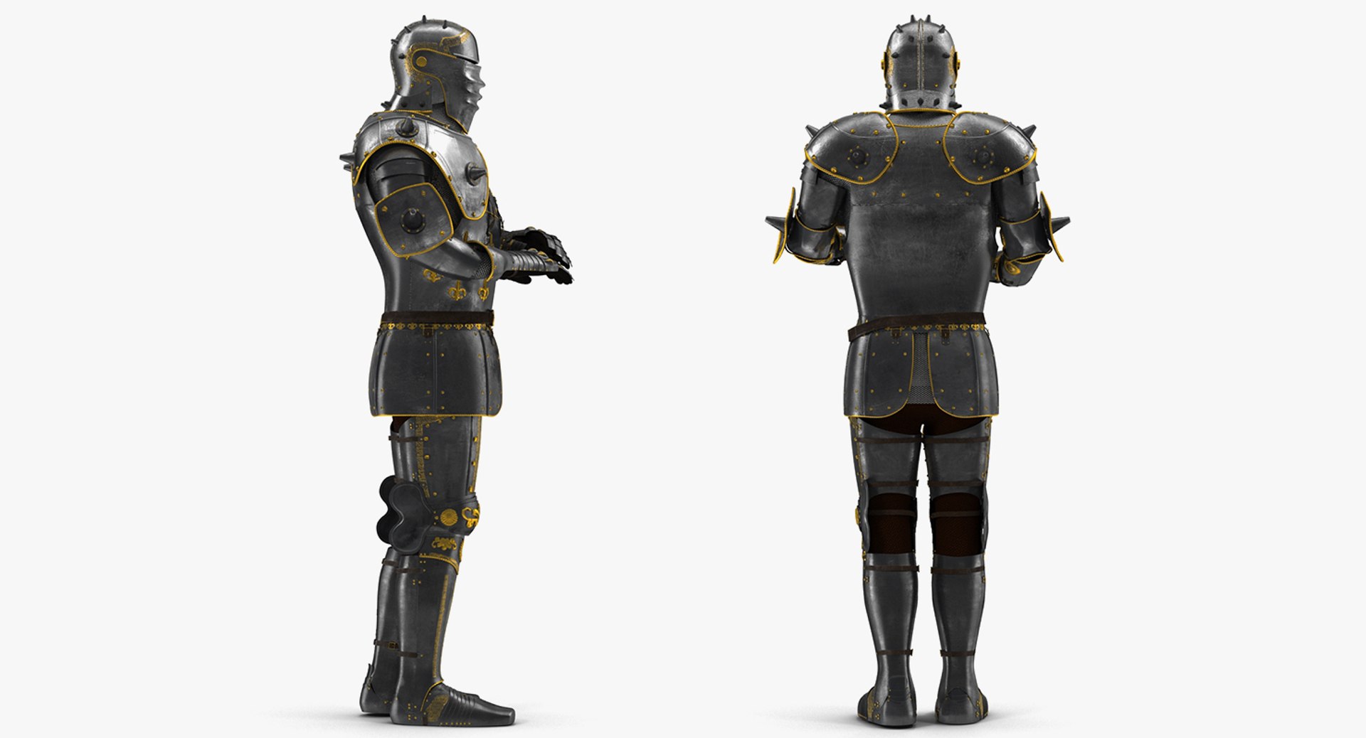 3D medieval knight plates armor - TurboSquid 1564557