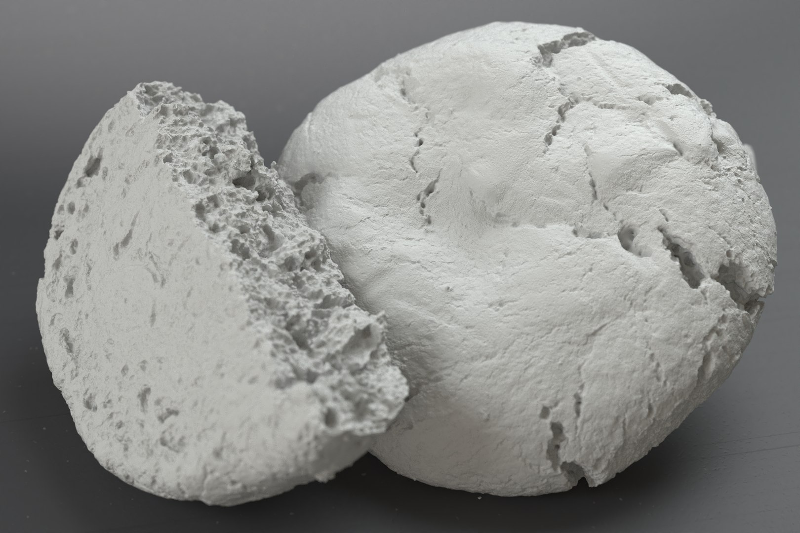 3D Chocolate Cookie Biscuits Model - TurboSquid 1407810