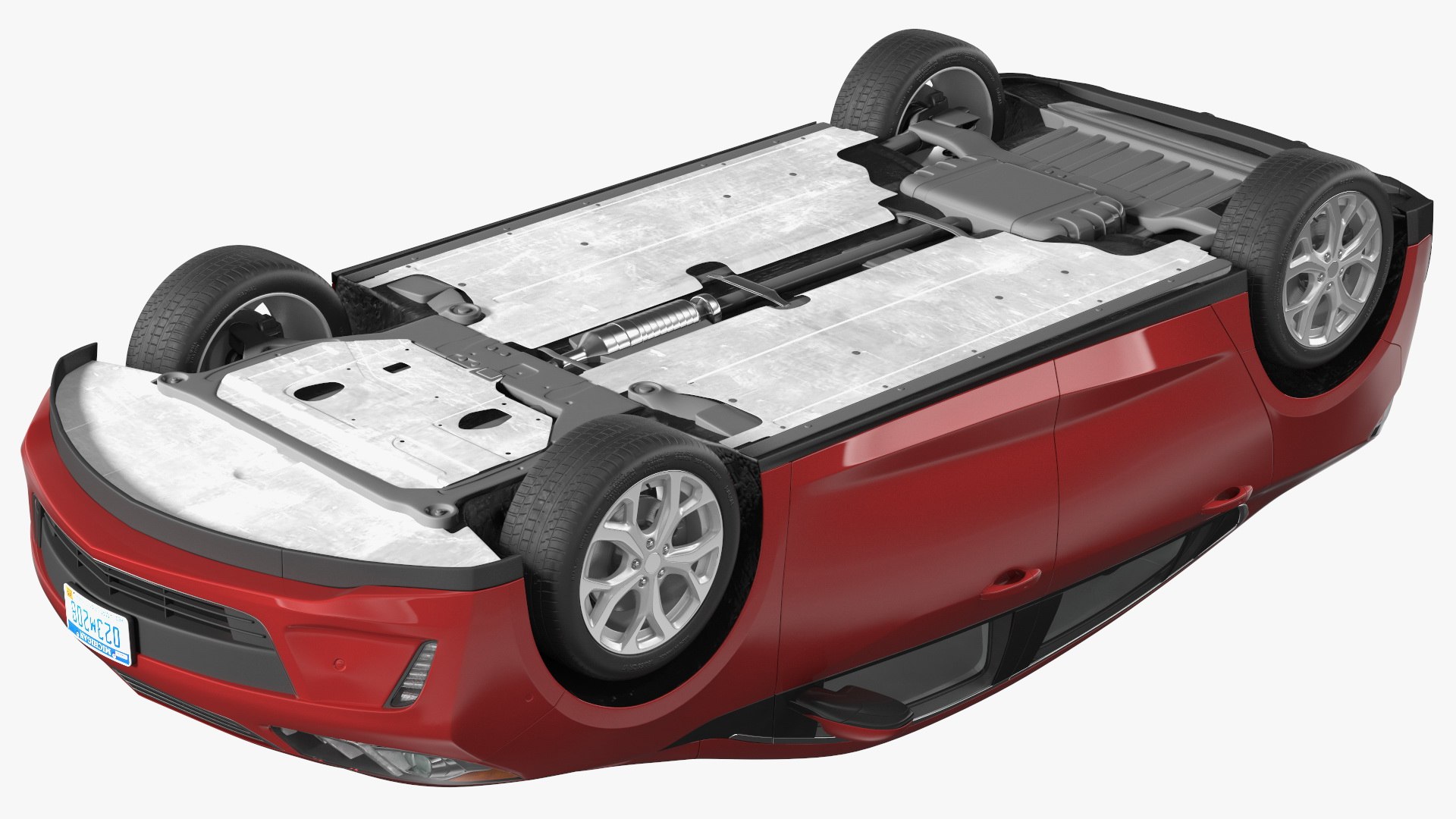 3ds max generic hybrid car