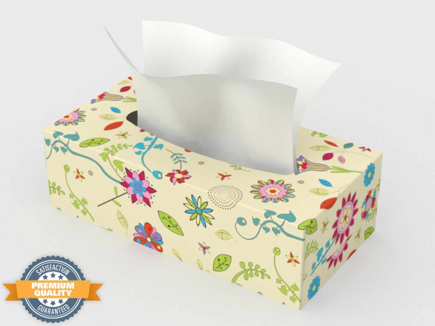 box tissues 3d model