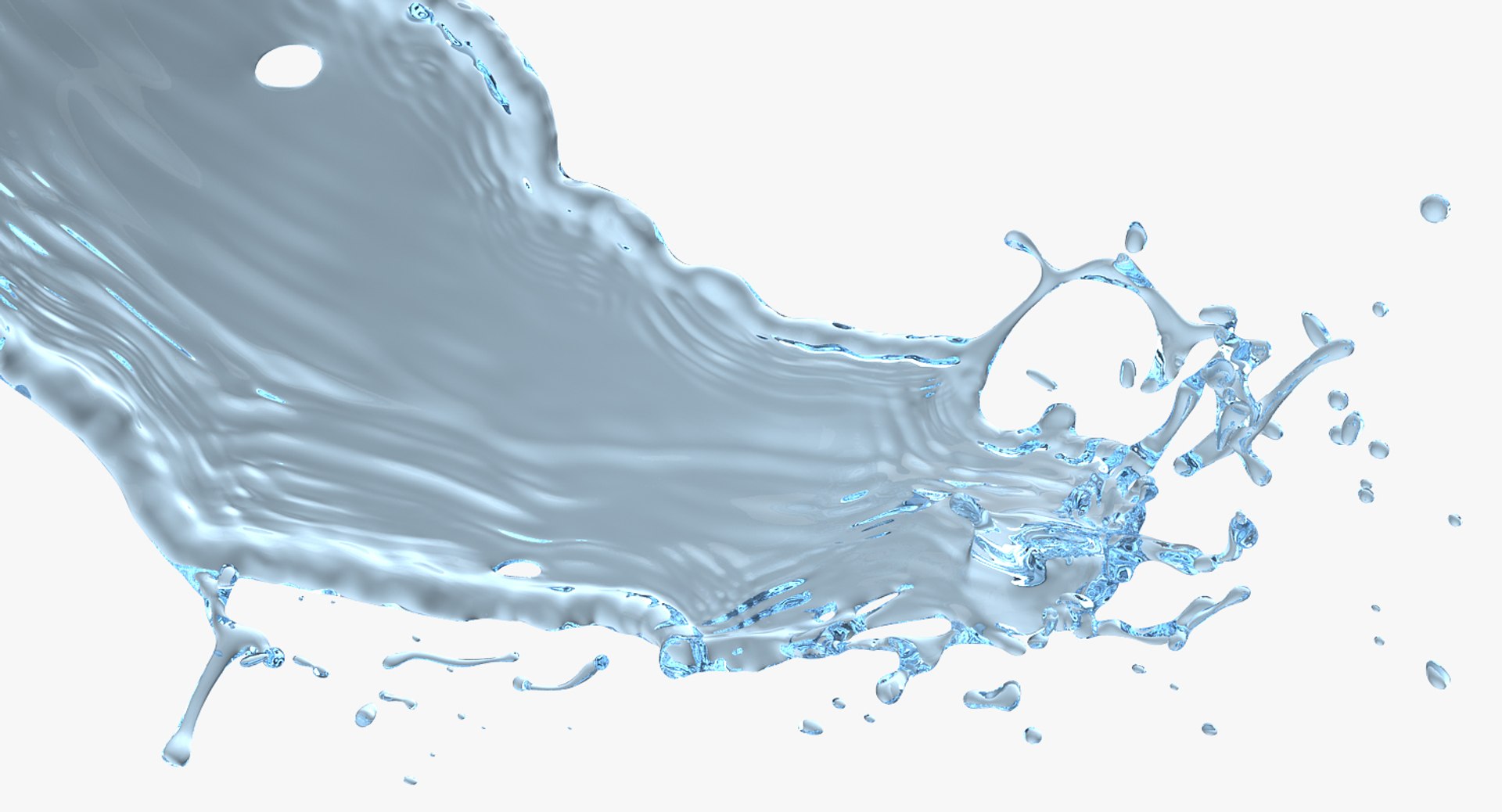 3D Water Splash Air - TurboSquid 1236284