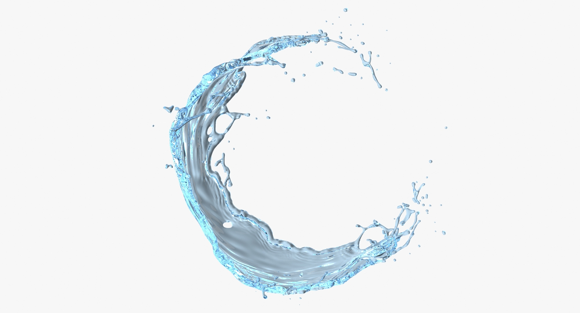 3D Water Splash Air - TurboSquid 1236284