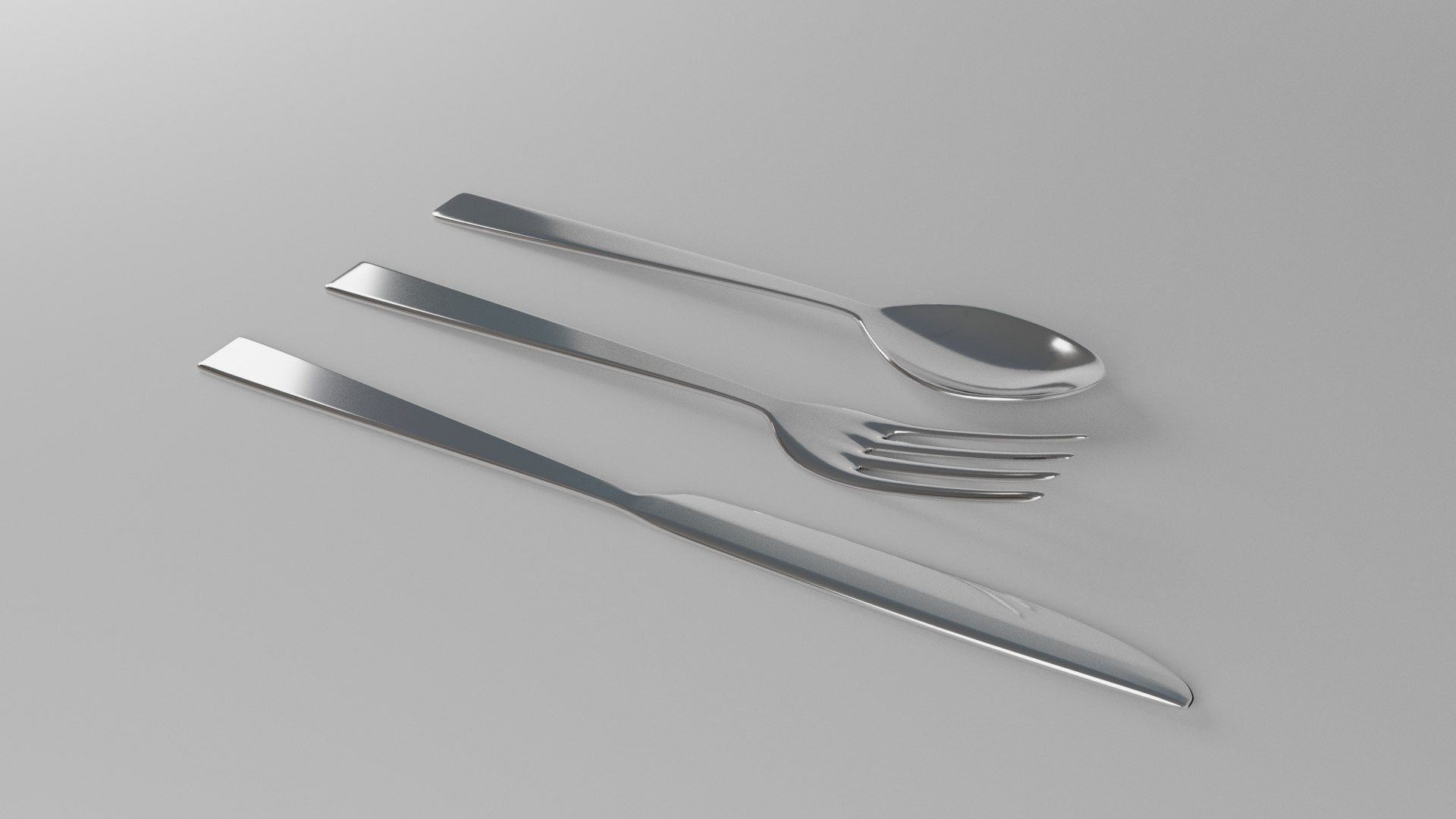 SIlver Ware Set 3D Model - TurboSquid 1920600