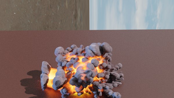 3D model Explosion Animation - TurboSquid 1795714