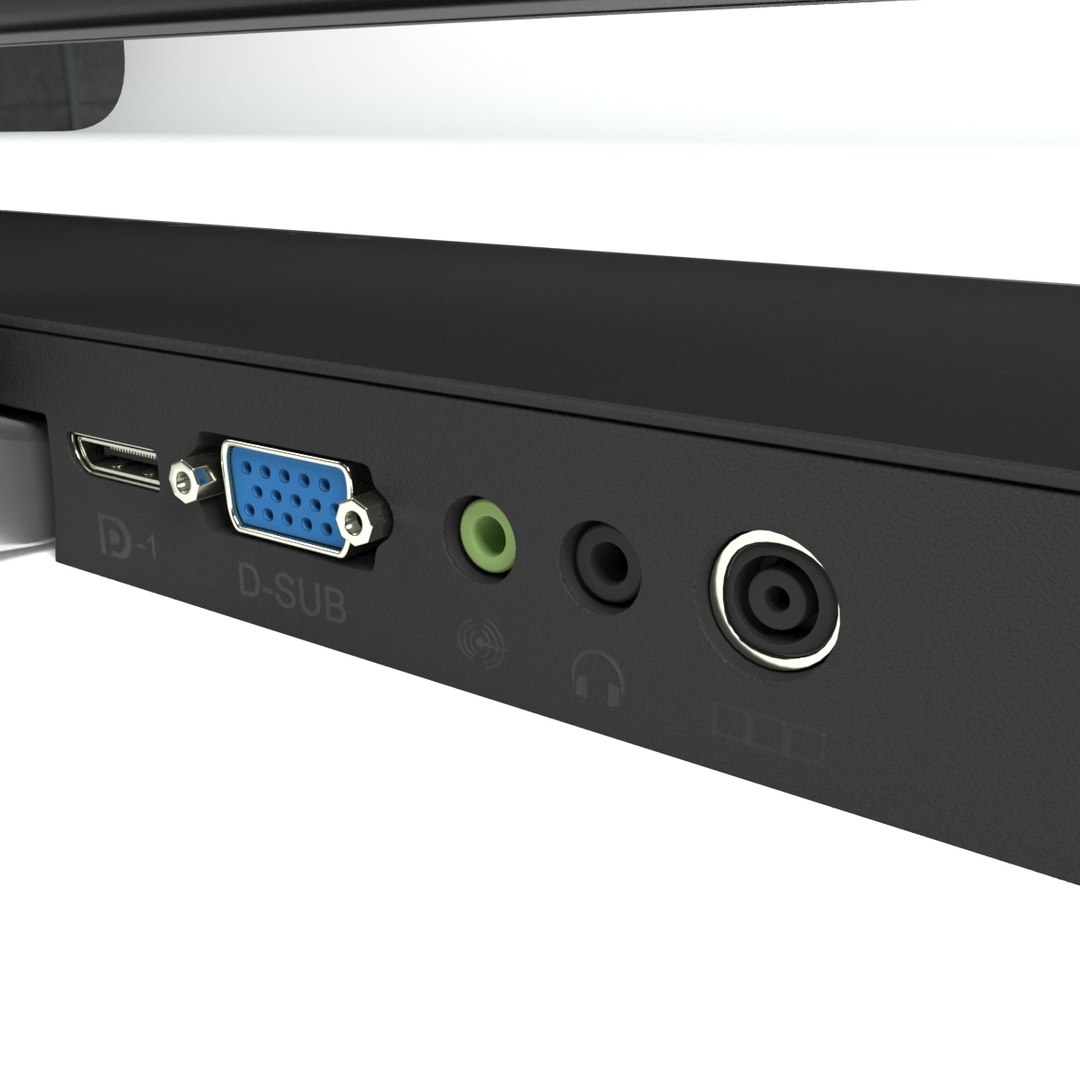Aoc 3583fq Monitor 3D - TurboSquid 1497997