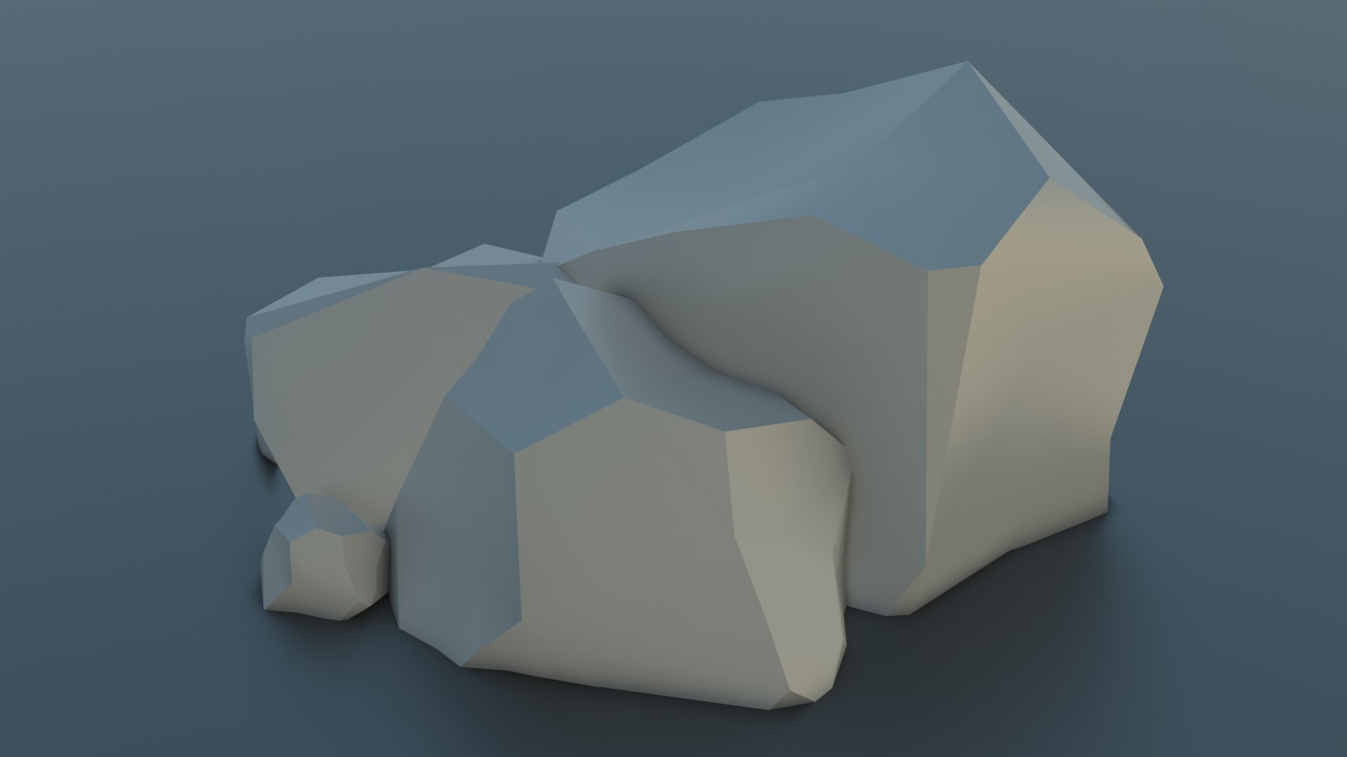 Low Poly Rocks Model - TurboSquid 2016087