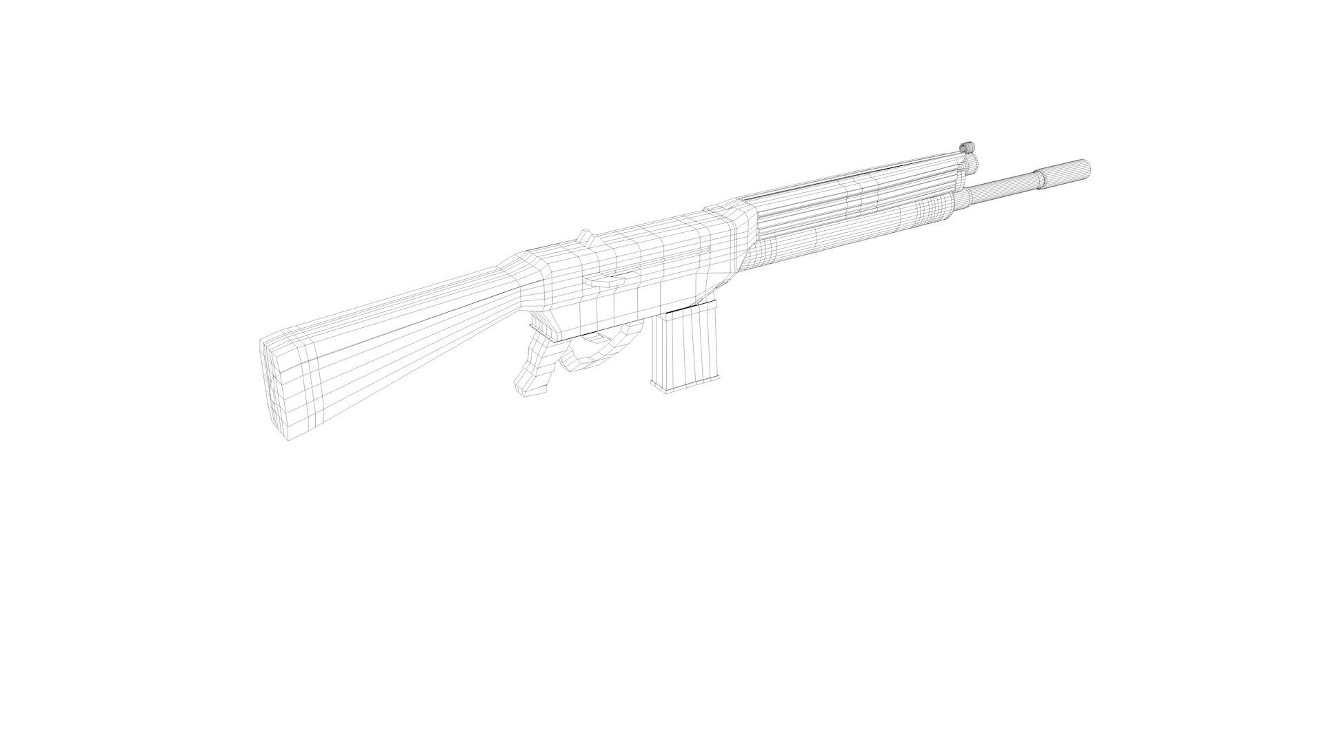 3D 3d G3 Rifle model - TurboSquid 2091337