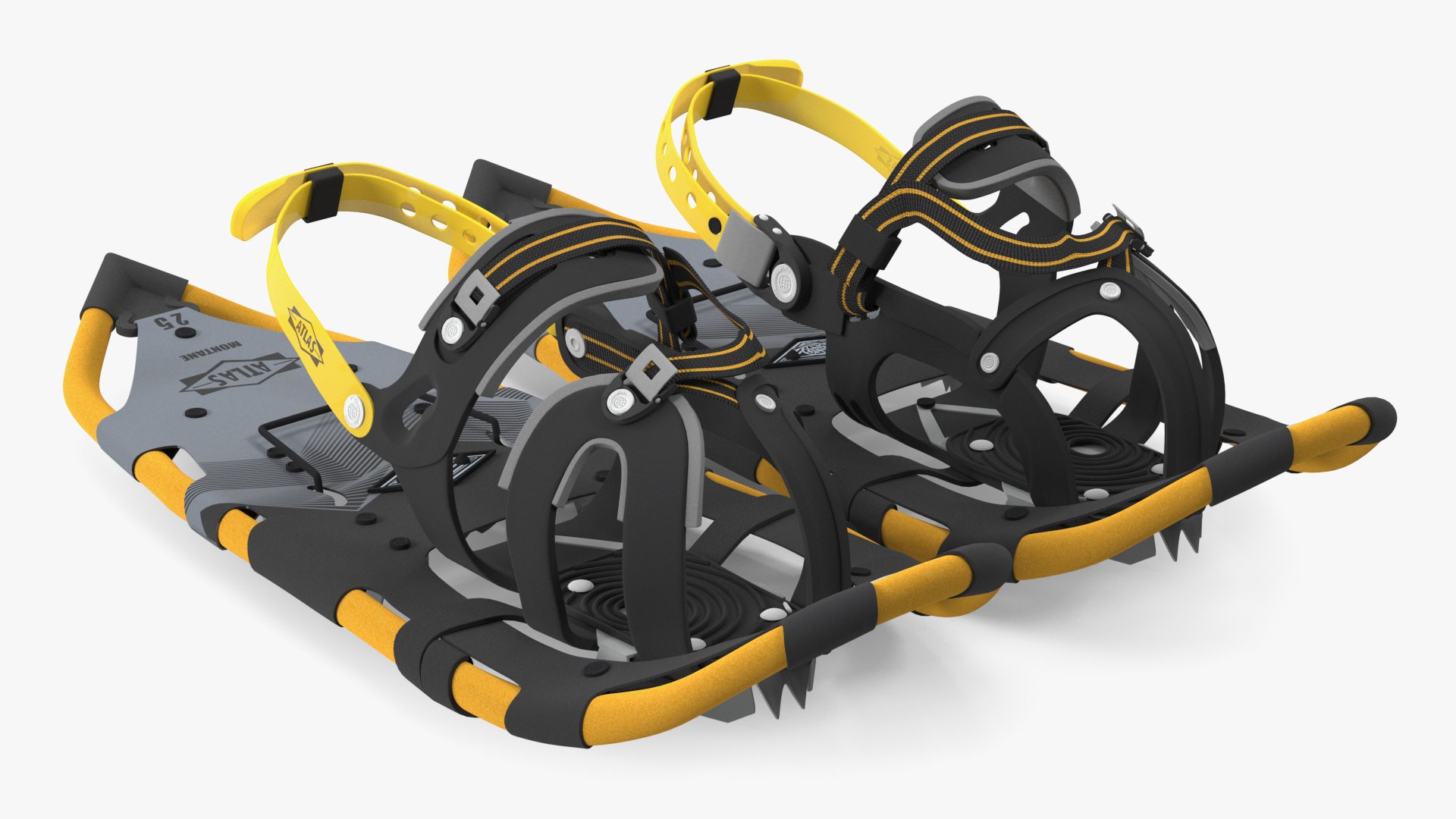 3D Snowshoes Atlas Yellow - TurboSquid 2146852