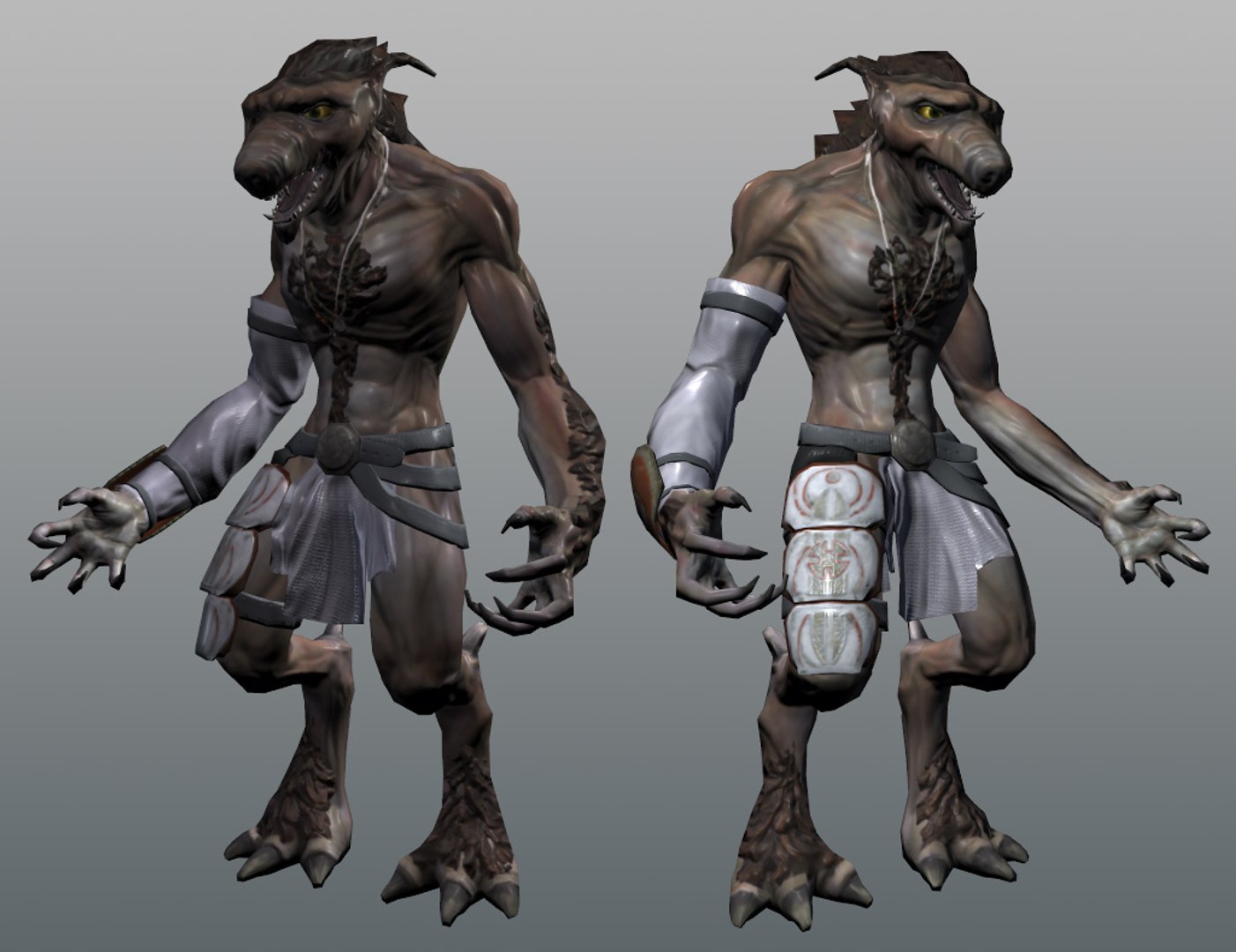 werewolf modeled ma
