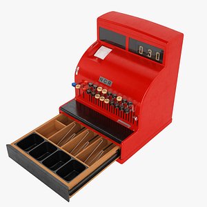 Cash Register 3D Models for Download | TurboSquid