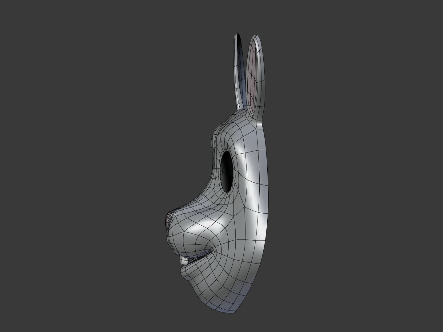3D rabbit kids mask model - TurboSquid 1454928