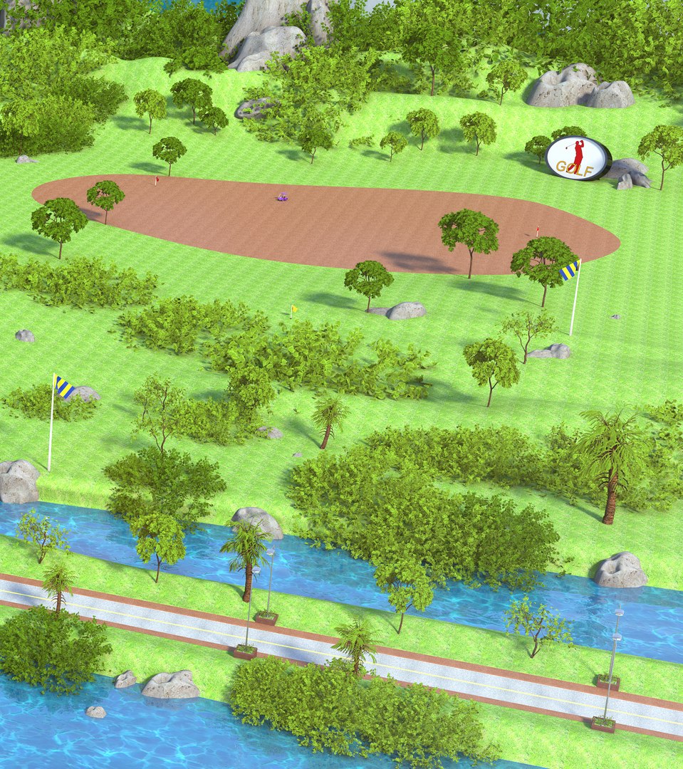 3D Golf Club Gol Model - TurboSquid 1229669