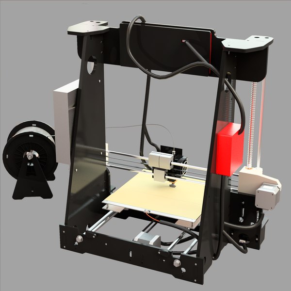 modelo 3d RiggedDIY Anet a8 3dprinter - TurboSquid 1109025