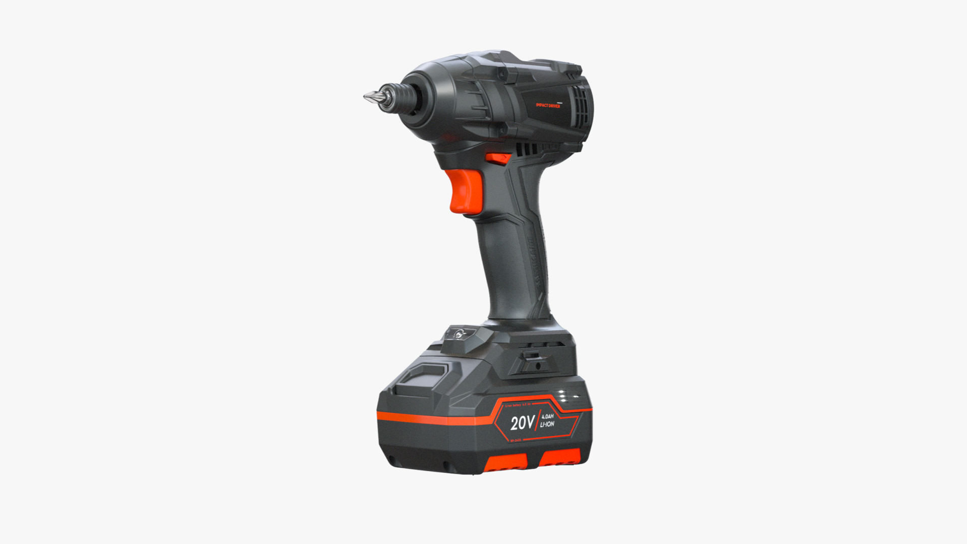 Cordless Impact Screwdriver 3D Model - TurboSquid 2259685