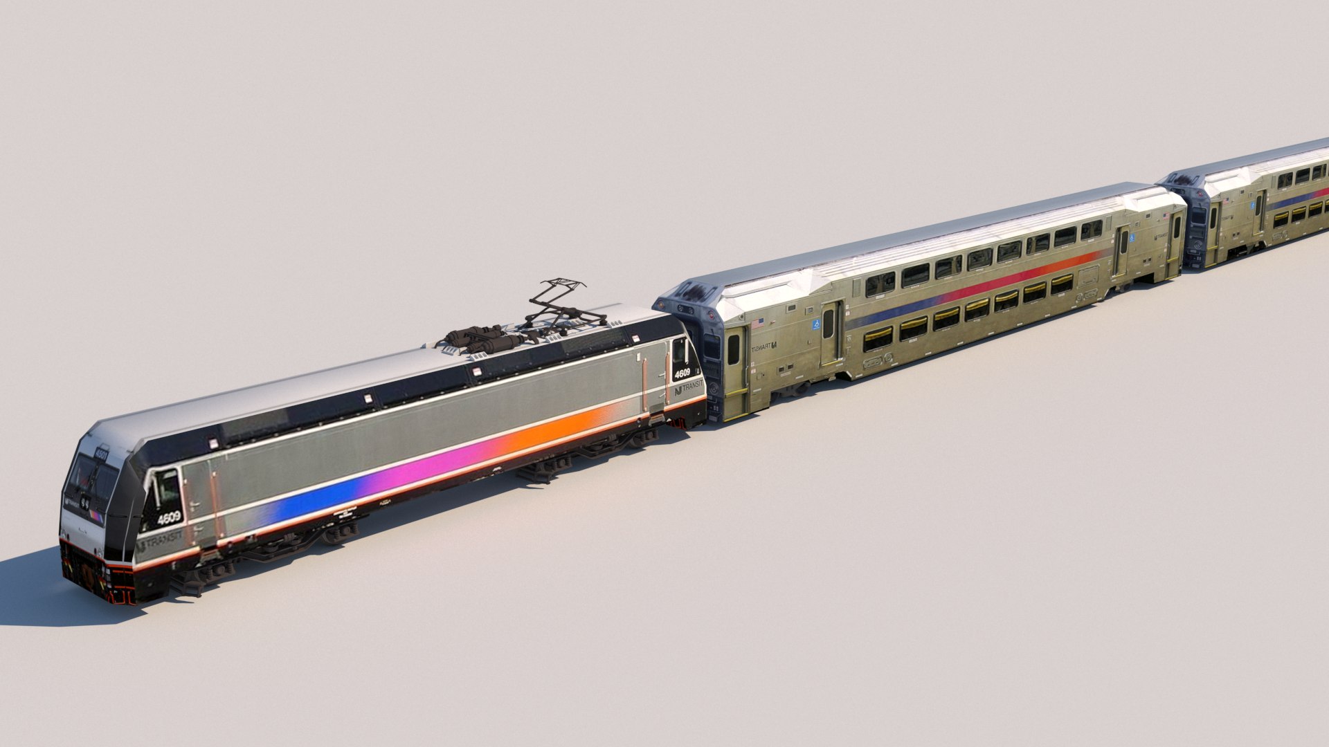 Nj Transit 3D Model - TurboSquid 1438364
