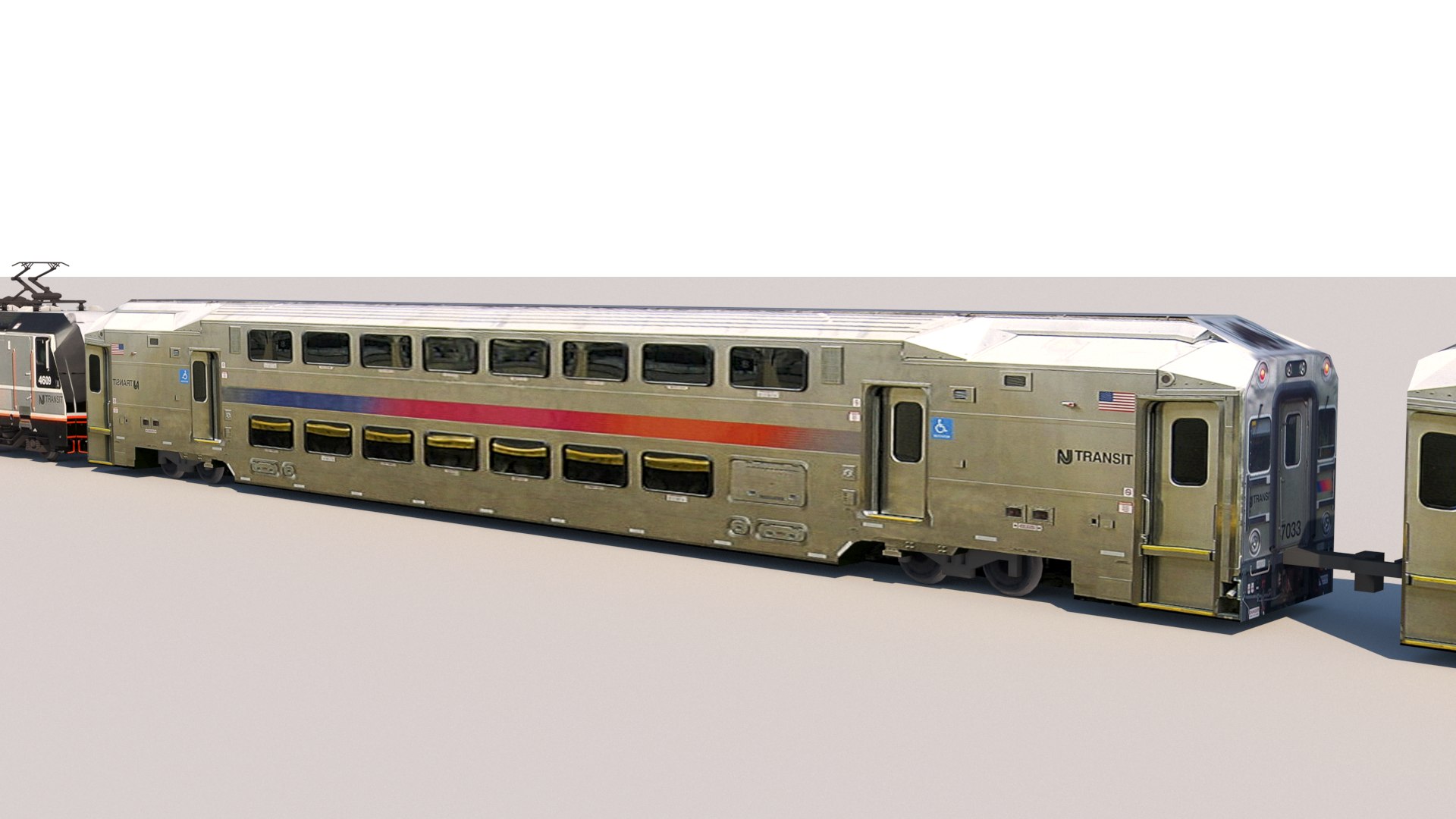 Nj Transit 3D Model - TurboSquid 1438364