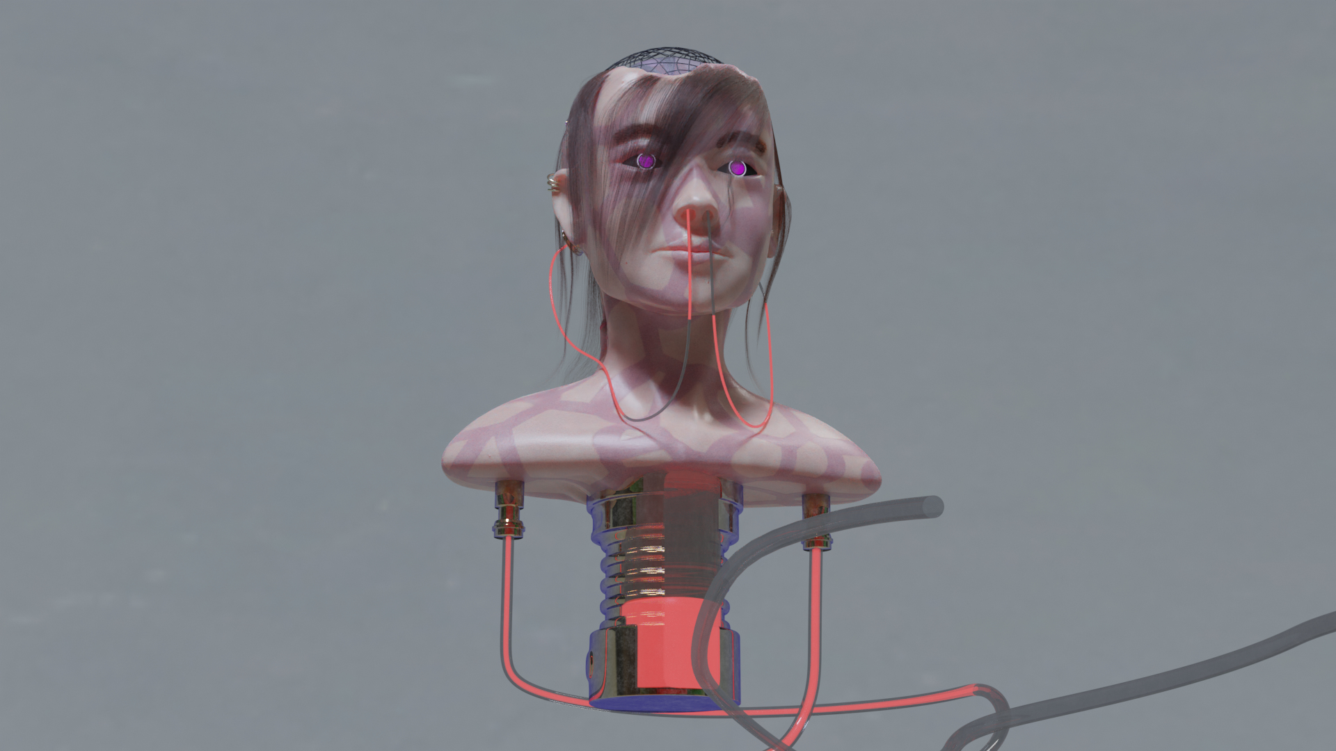 3D Cyborg - TurboSquid 1727106