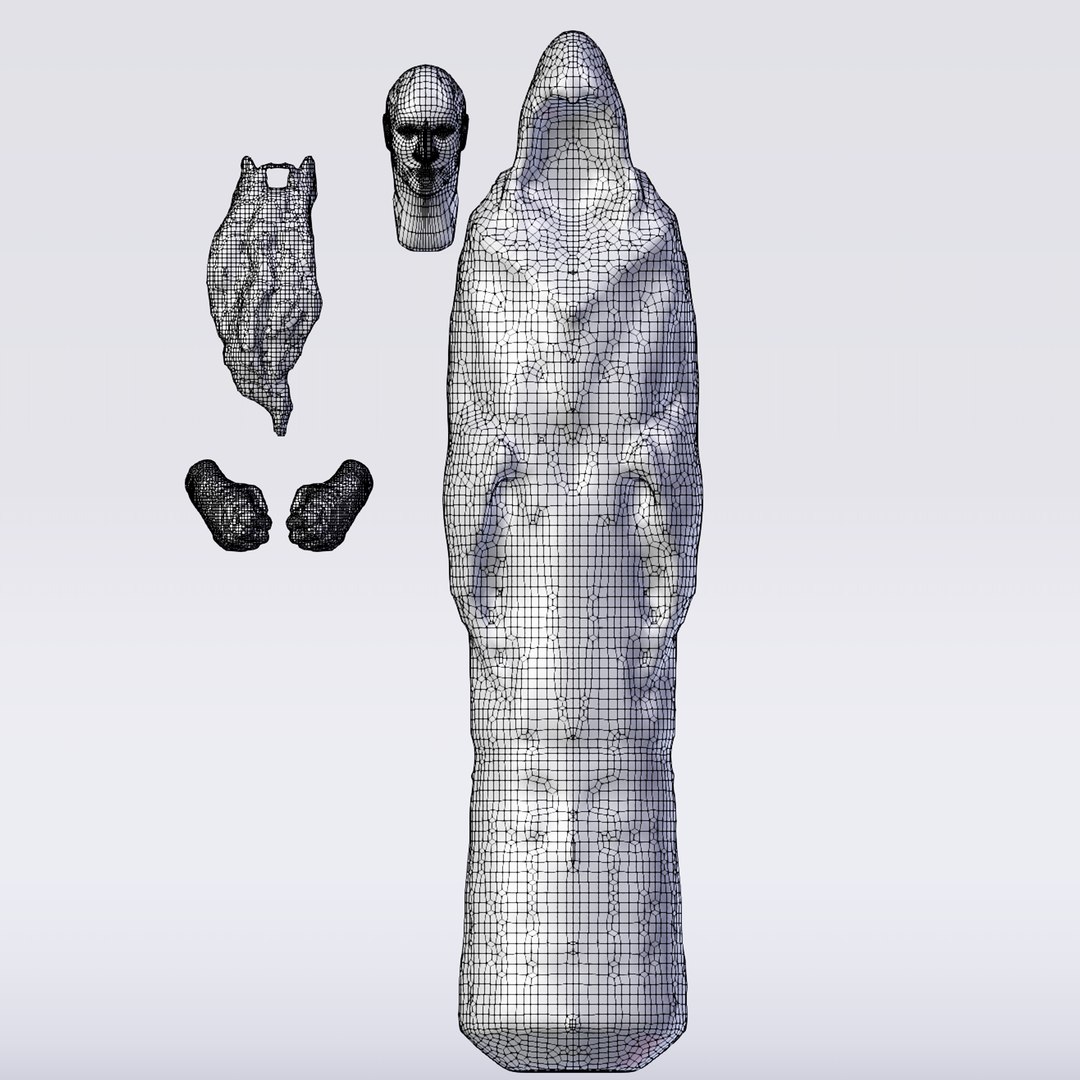 Fantasy Statue Magician 3D Model - TurboSquid 1340598