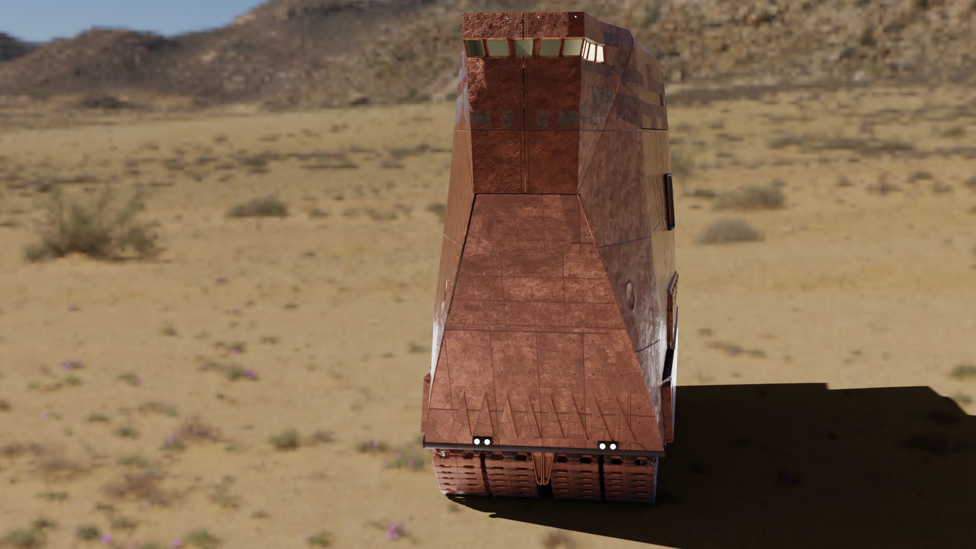 3D Star Wars Sandcrawler Model - TurboSquid 2014389