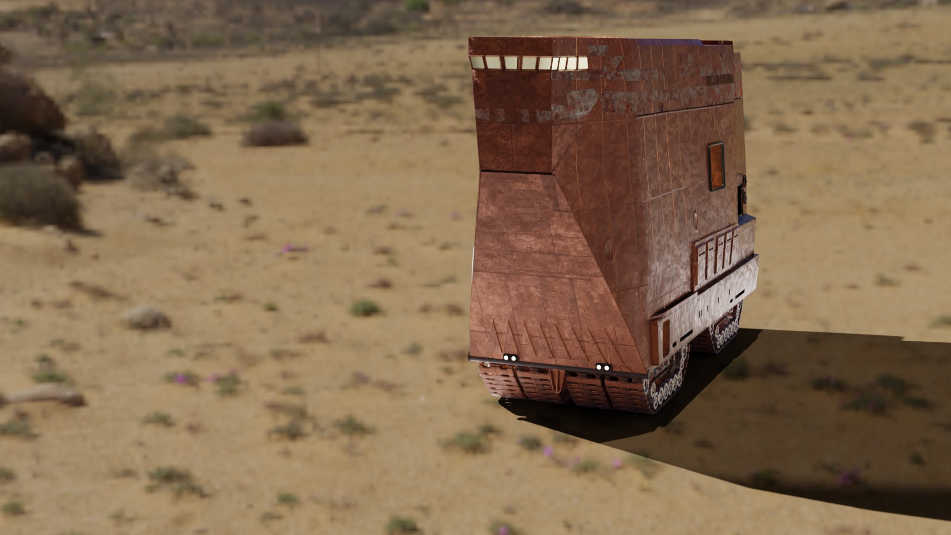 3D Star Wars Sandcrawler Model - TurboSquid 2014389