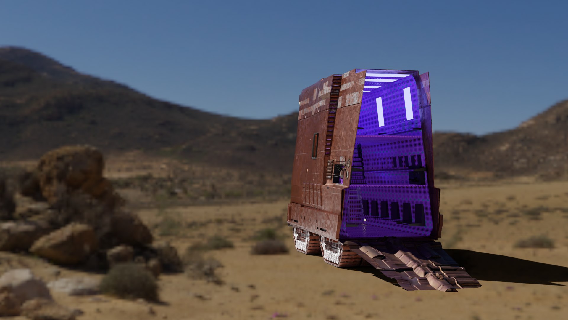 3D Star Wars Sandcrawler Model - TurboSquid 2014389