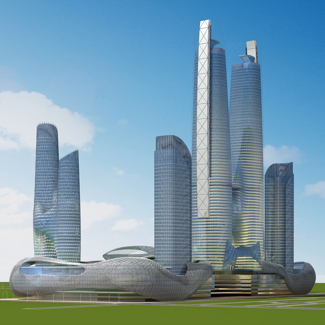 Modern Building Collection 02 3D Model - TurboSquid 1979403