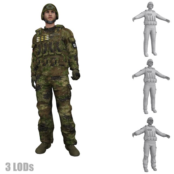 Soldier 3D Models for Download | TurboSquid