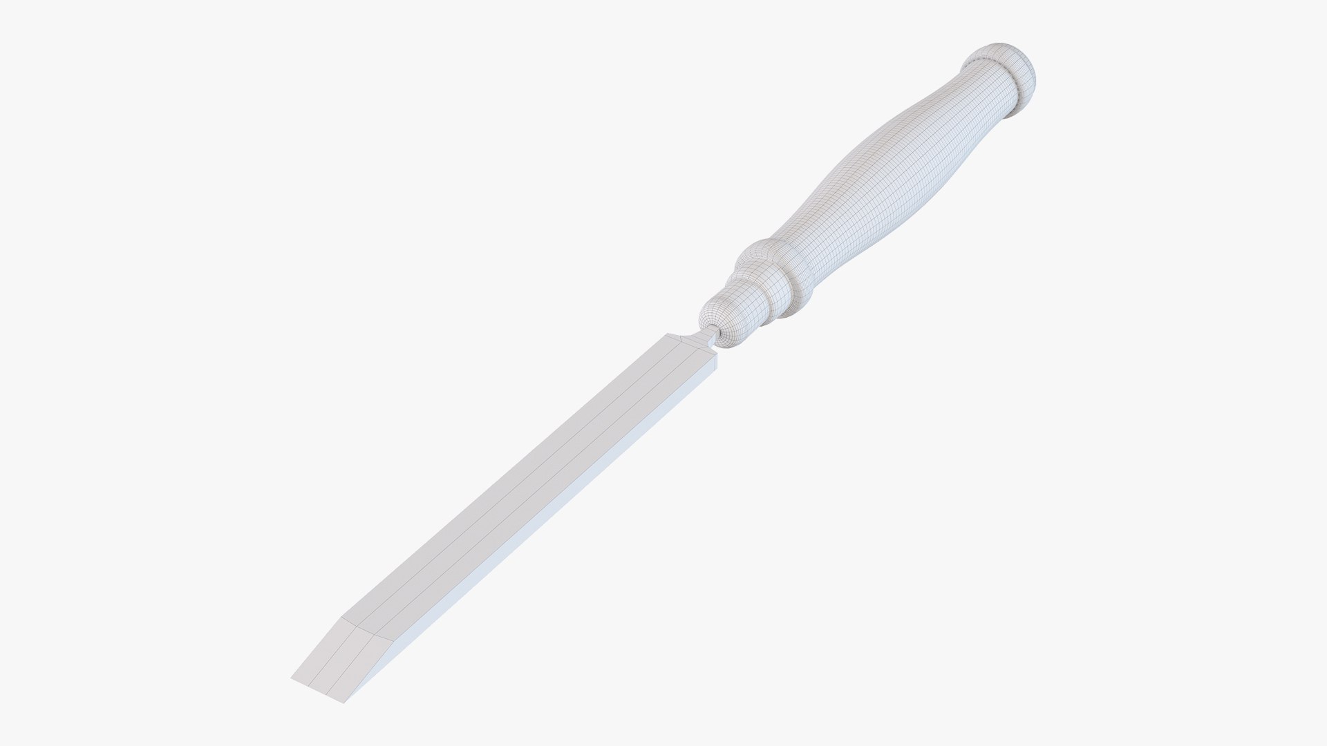 Carpentry Chisel Model - TurboSquid 2292291