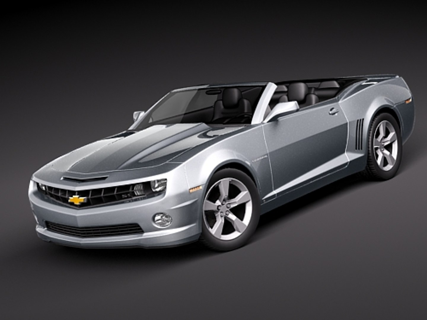Chevrolet Chevy Camaro Convertible 3d Model