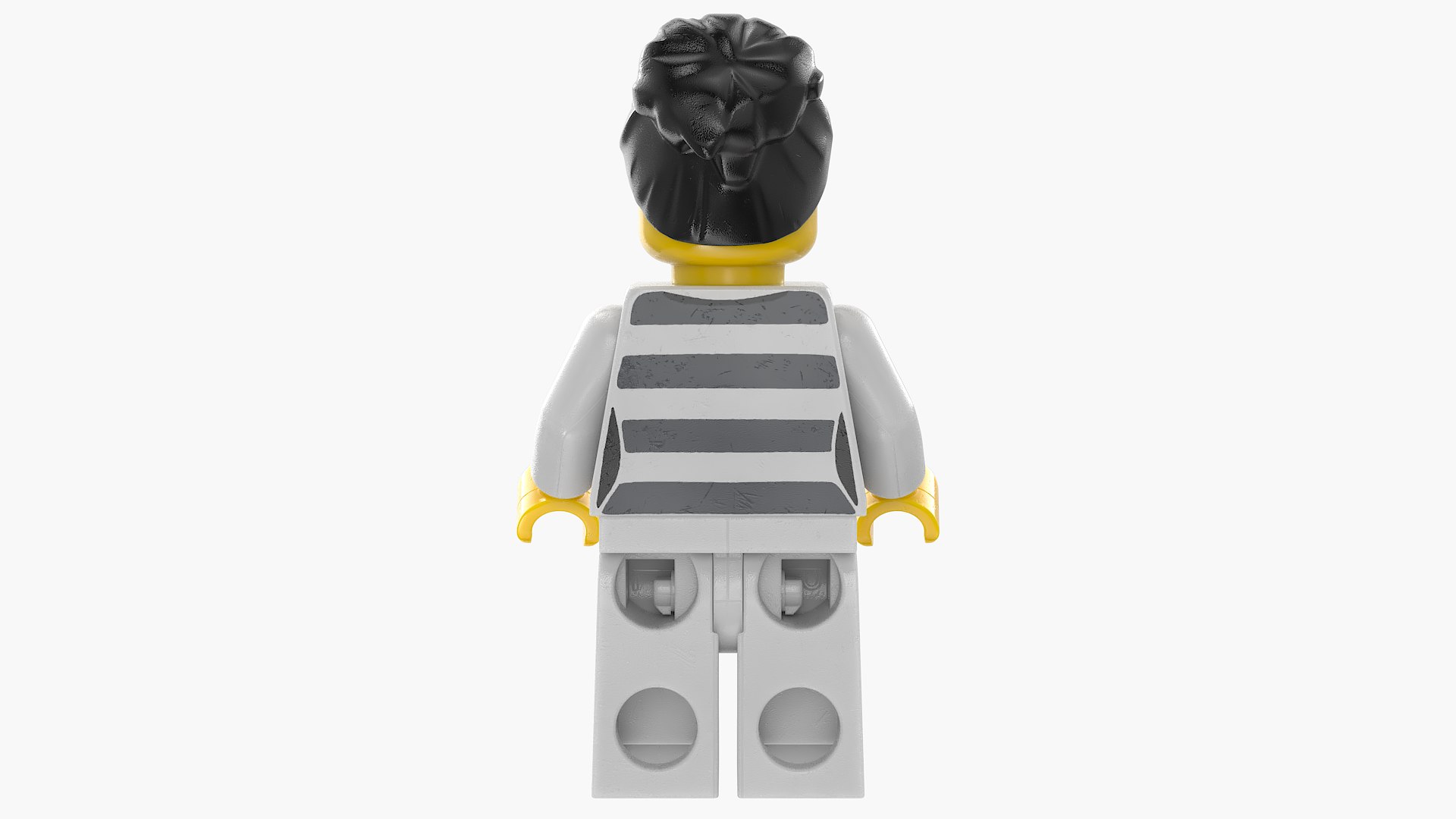 Lego Minifig Female Prisoner 3D Model - TurboSquid 2209293