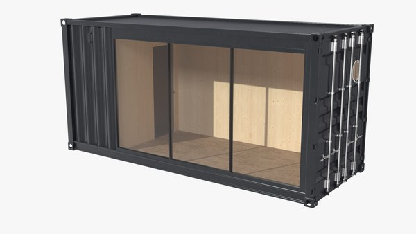 modelo 3d Shipping Container Office - TurboSquid 1985955