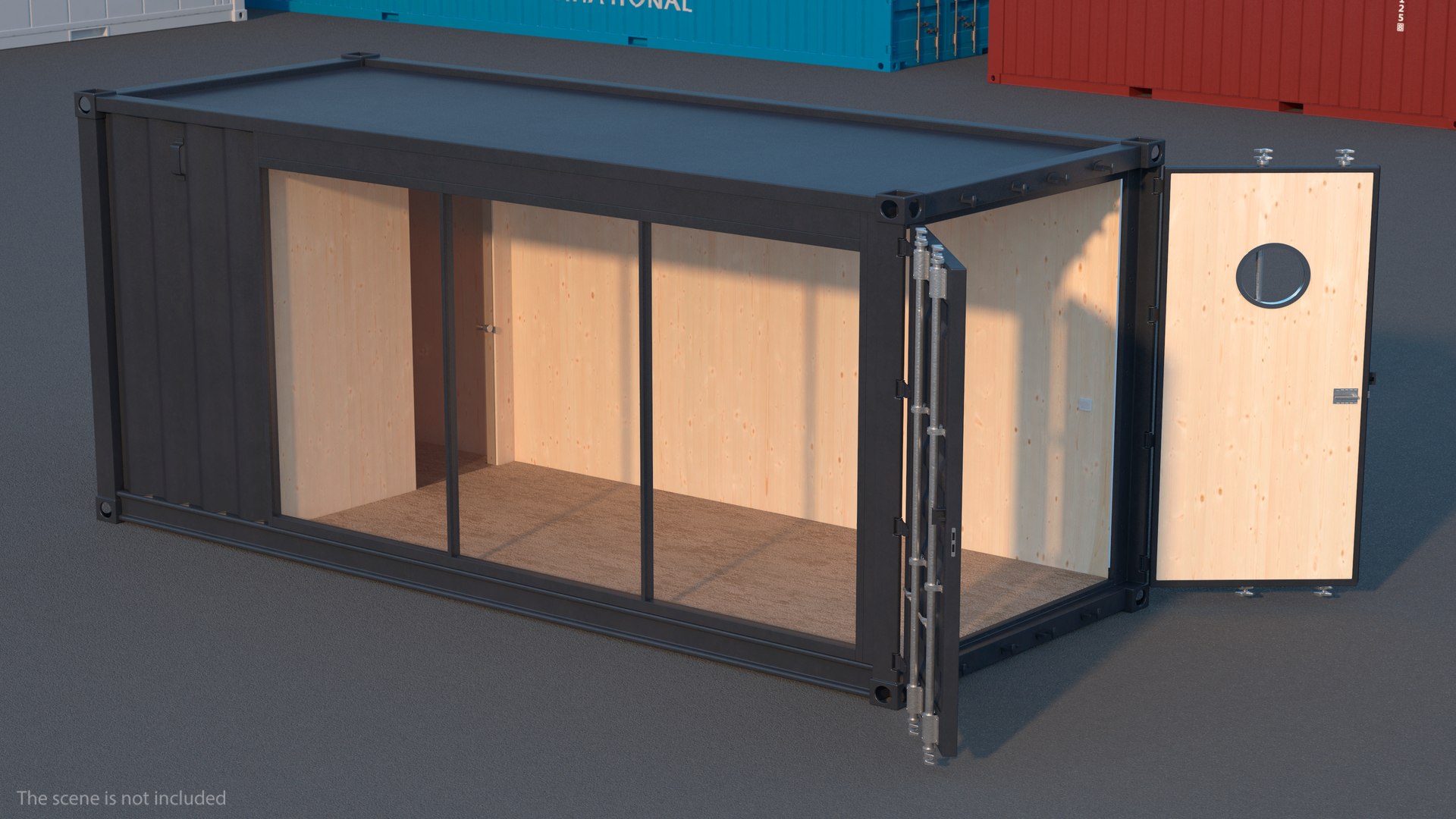 3D Shipping Container Office model - TurboSquid 1985955