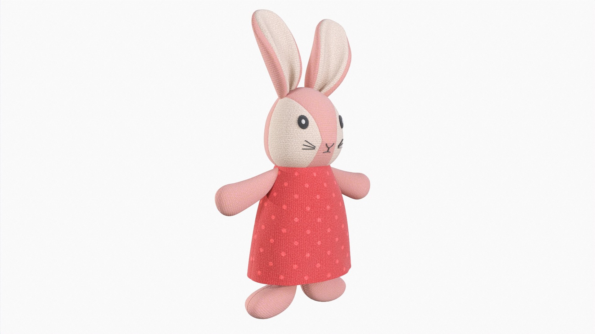 3D Bunny toy girl - TurboSquid 1824366