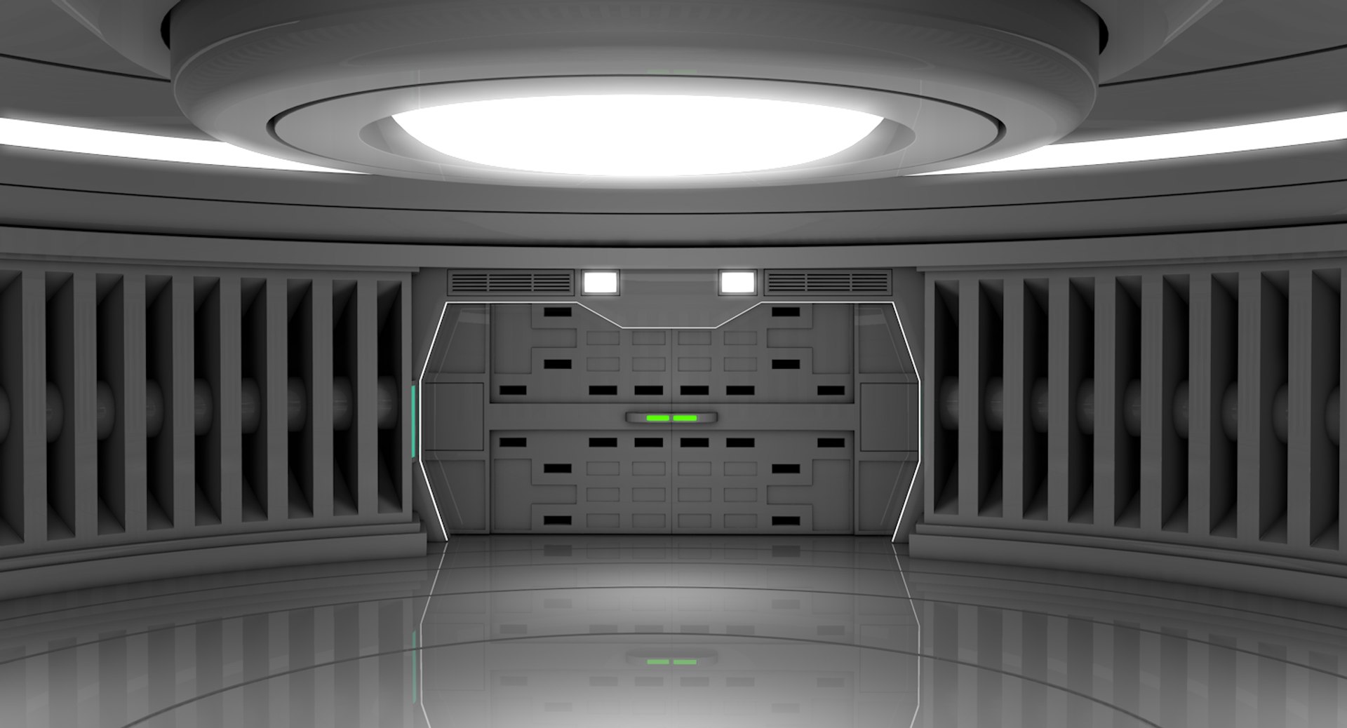 Spaceship Room 3D Model - TurboSquid 1773014