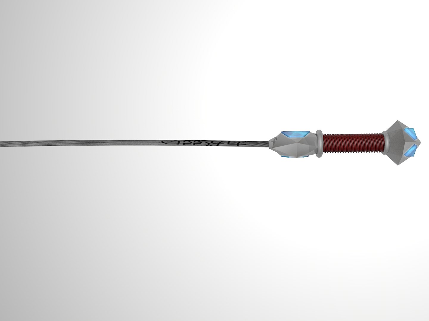 Sword Blue Ruby 3D Model - TurboSquid 1305632